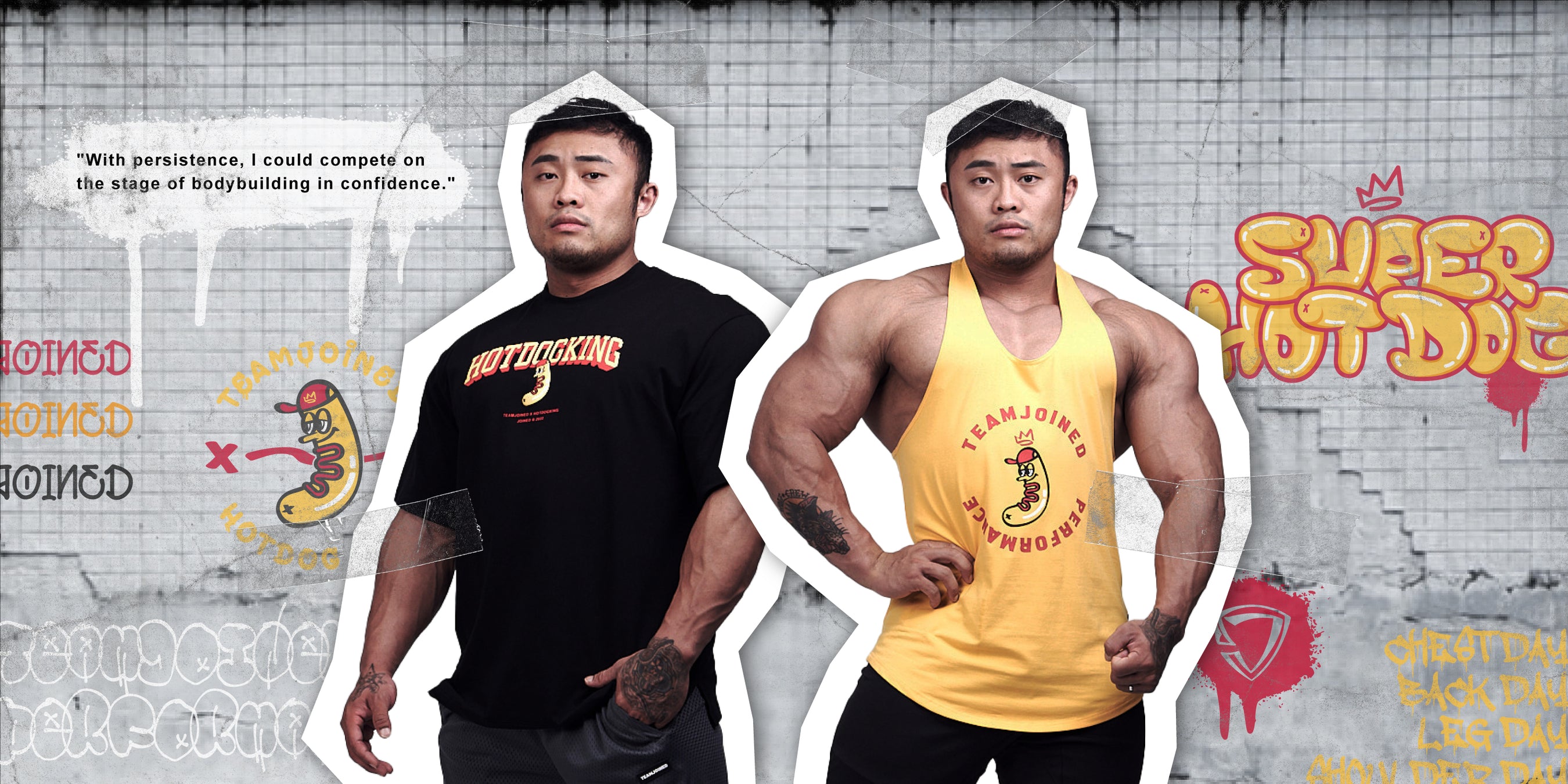 TeamJoined X HotDogKing Collection - Joined® Worldwide｜Official Online Fitness Store – Joined ...